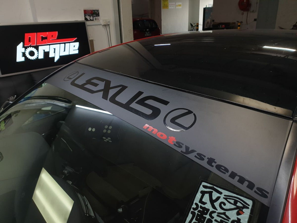 CUSTOMISED VINYL STICKERS – Acetorque Car Accessories