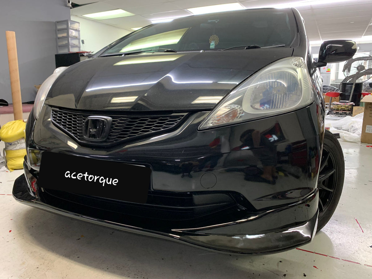 Honda Fit GE6 Front Bumper Lip Skirt – Acetorque Car Accessories