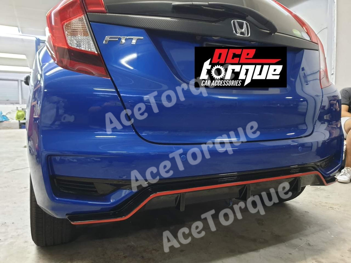 Honda Fit GK3 RS Rear Diffuser Add On – Acetorque Car Accessories