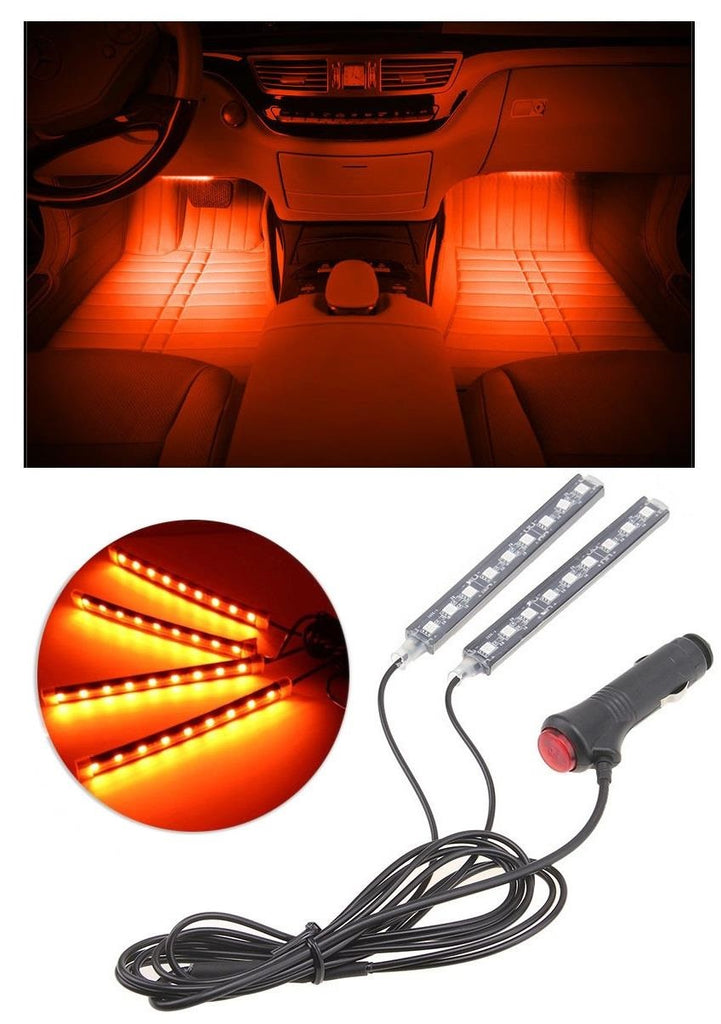 LED Legroom Atmosphere Light with Remote controlled colour change ...
